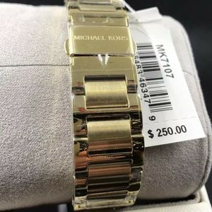 Michael Kors | Accessories | Michael Kors Mens Gold Chronograph Watch ...